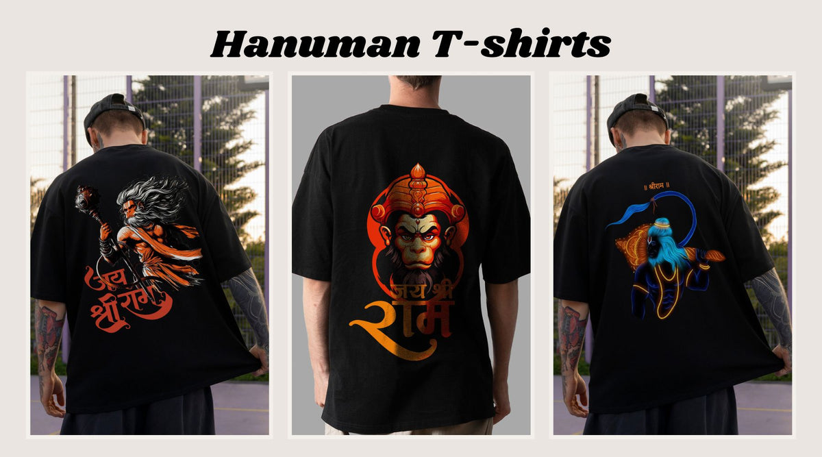 The Spiritual and Stylish: Men's Hanuman T-Shirts – Vedic Tees