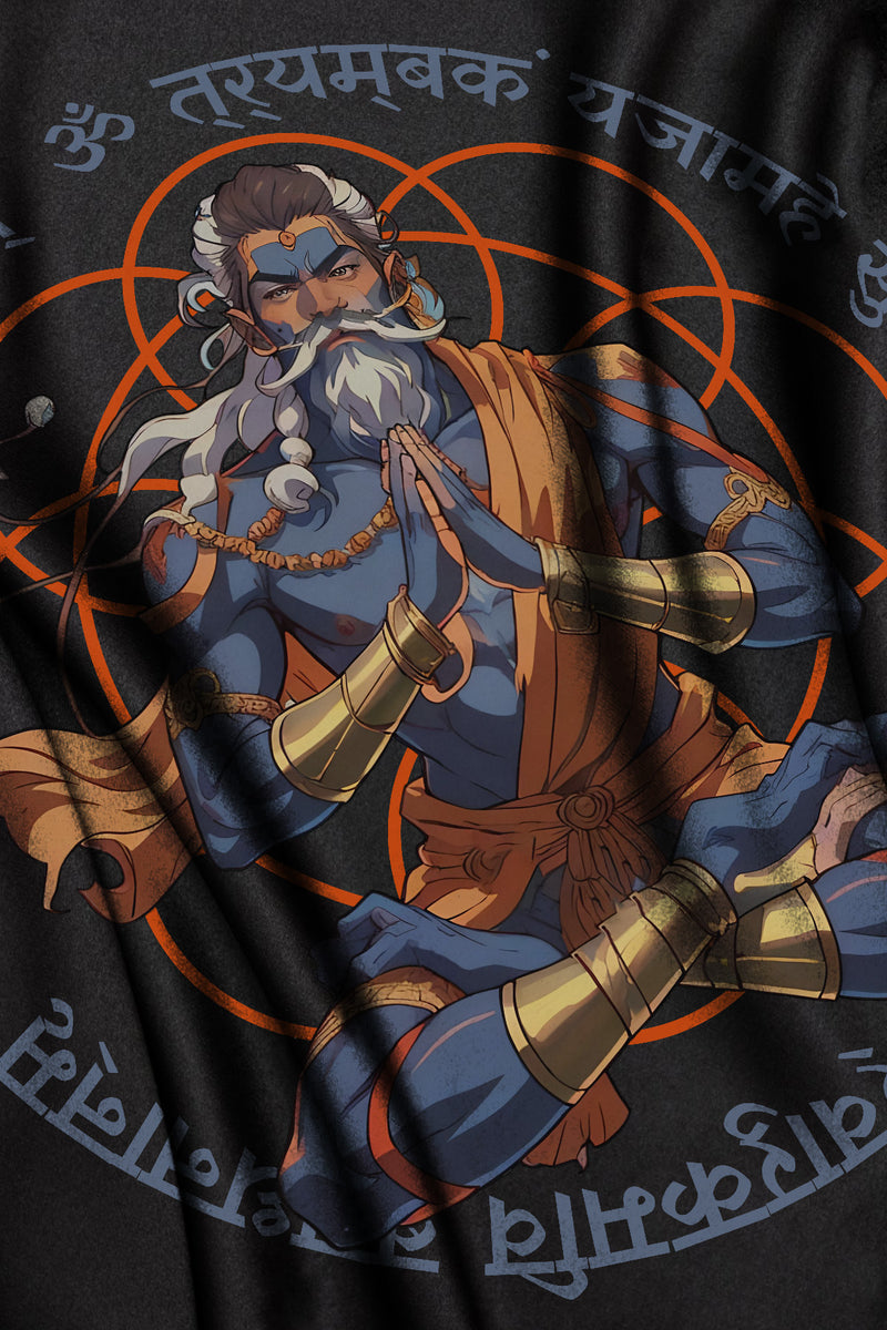 Yogi Printed Regular/Oversized T-shirt – Vedic Tees