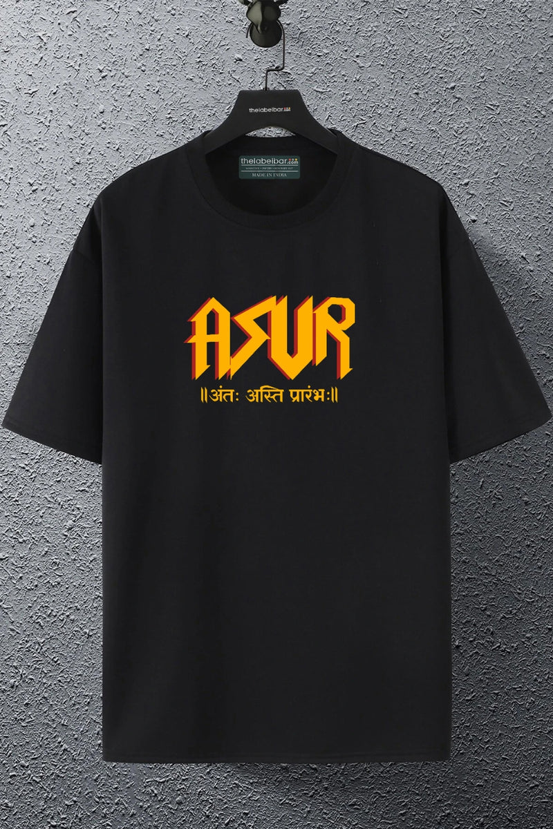 Asur Printed Regular/Oversized T-Shirt – Vedic Tees
